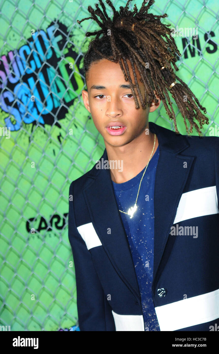 Suicide Squad World Premiere at the Beacon Theater Featuring: Jaden ...