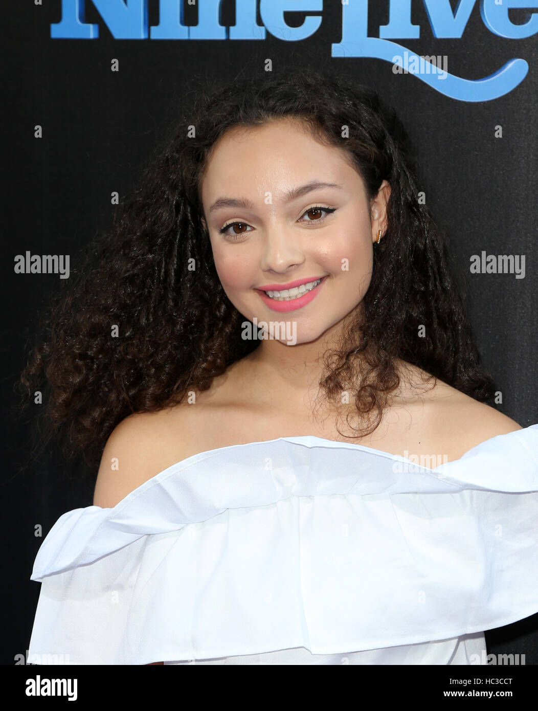 Premiere Of EuropaCorp's "Nine Lives" Featuring: Kayla Maisonet Where ...