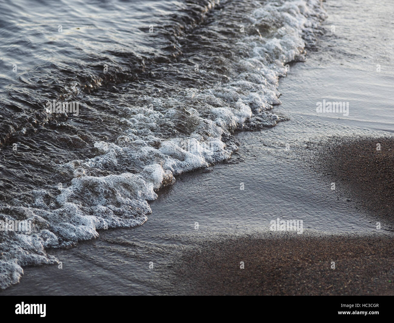 wave on the beach Stock Photo - Alamy
