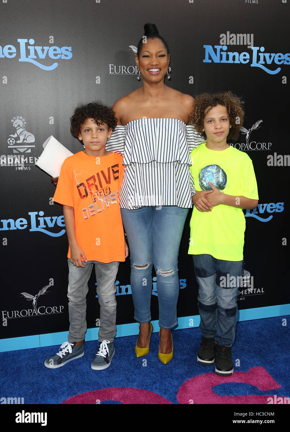 Premiere Of EuropaCorp's "Nine Lives" Featuring: Garcelle Beauvais ...