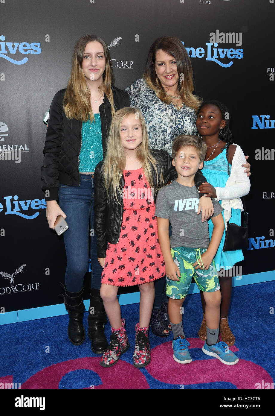 Premiere Of EuropaCorp's "Nine Lives" Featuring: Joely Fisher, Skylar ...