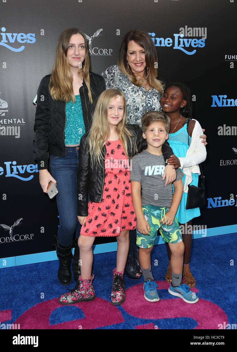 Premiere Of EuropaCorp's "Nine Lives" Featuring: Joely Fisher, Skylar ...