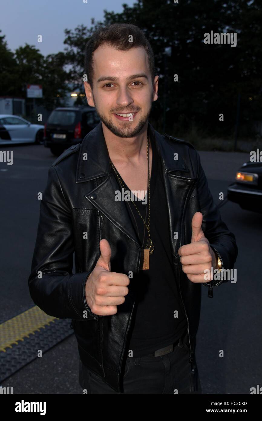 Premiere of 'Collide' at drive-in cinema Porz in Cologne. Featuring ...