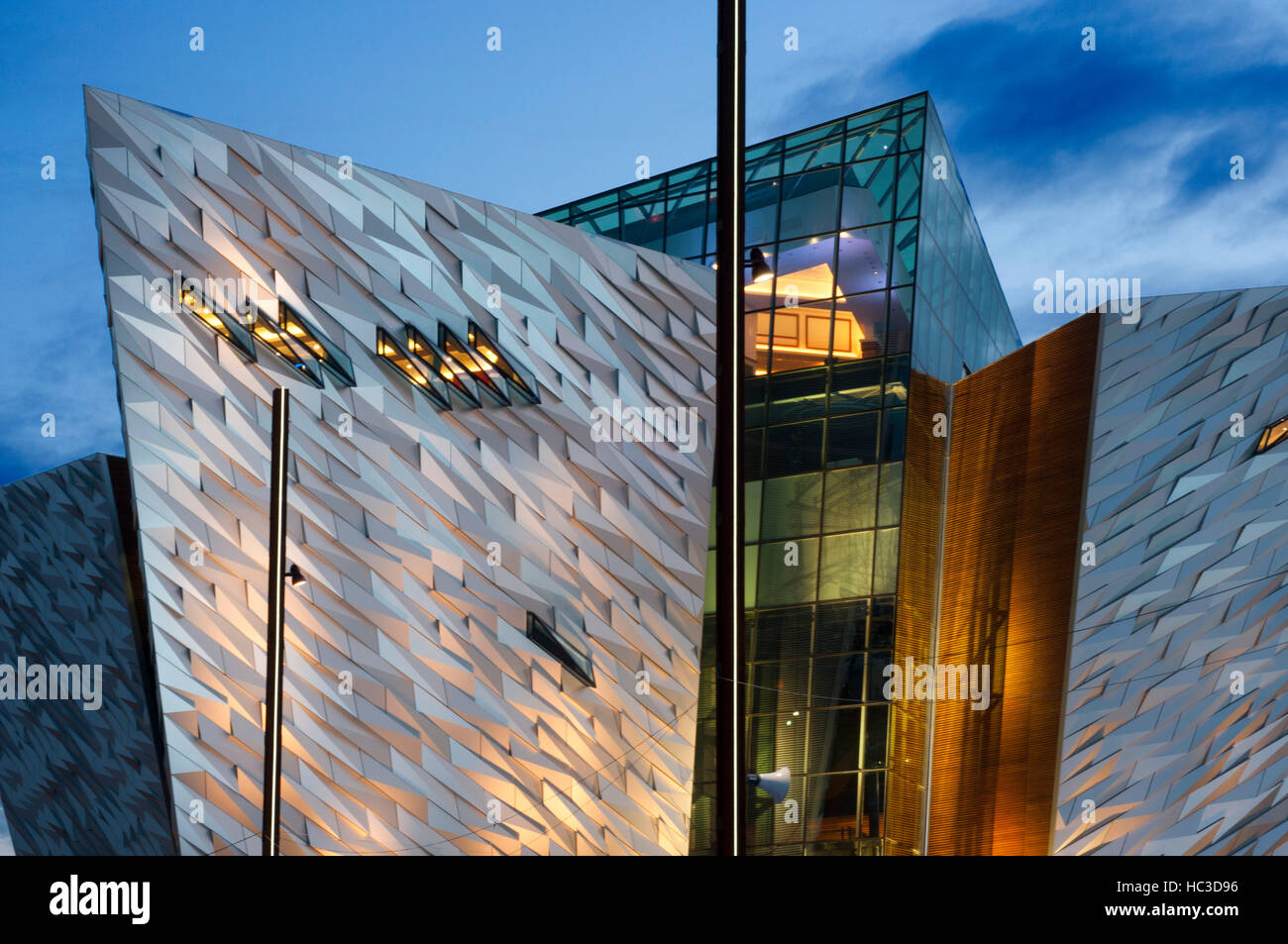 Titanic Belfast museum and Visitors Centre, Titanic Quarter, Belfast ...