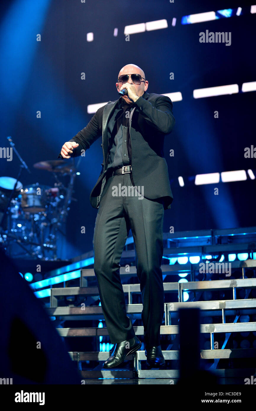 Pitbull real name Armando Christian Pérez performs onstage during 'An ...