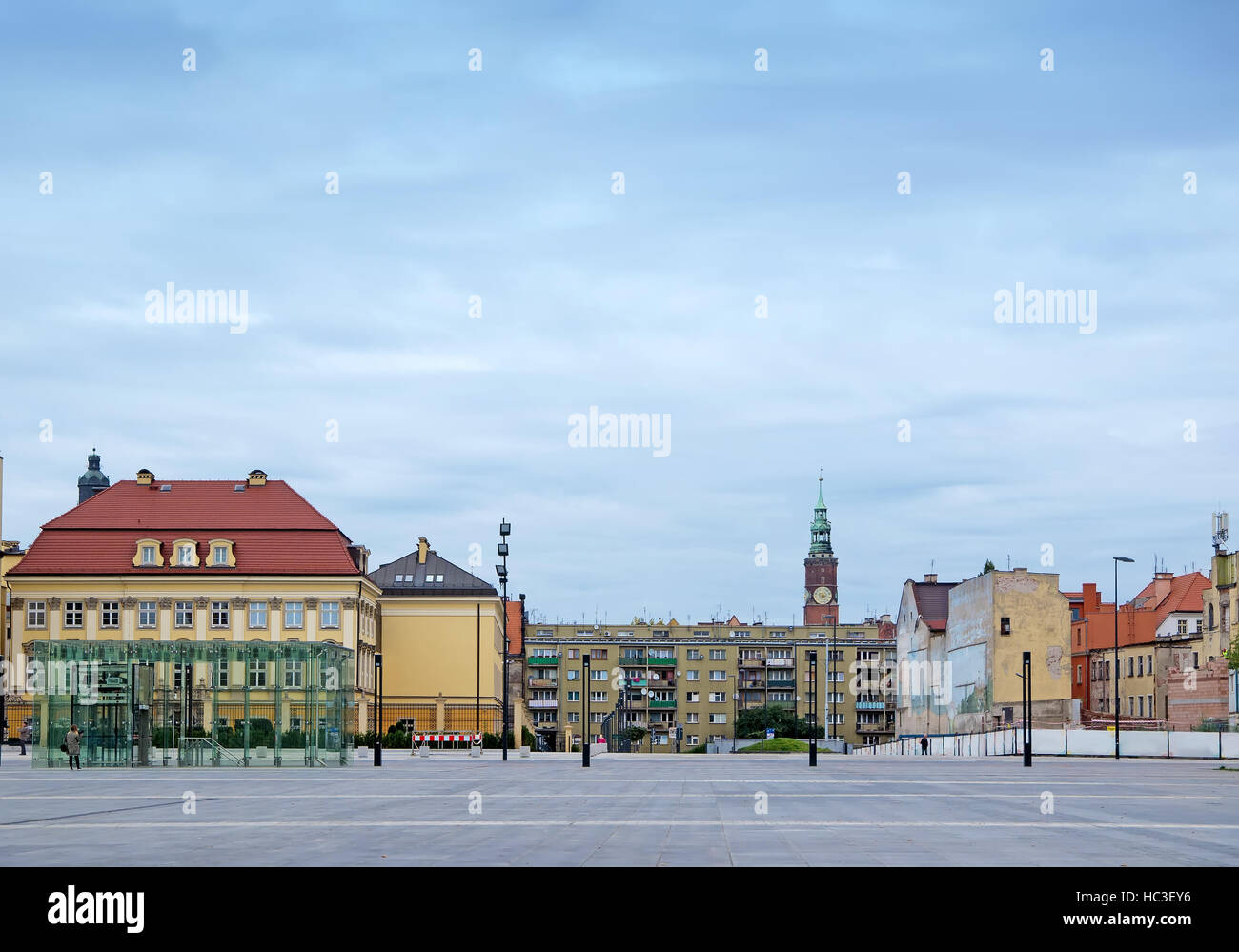historic buildings in the Wroclaw city center, Poland Stock Photo - Alamy