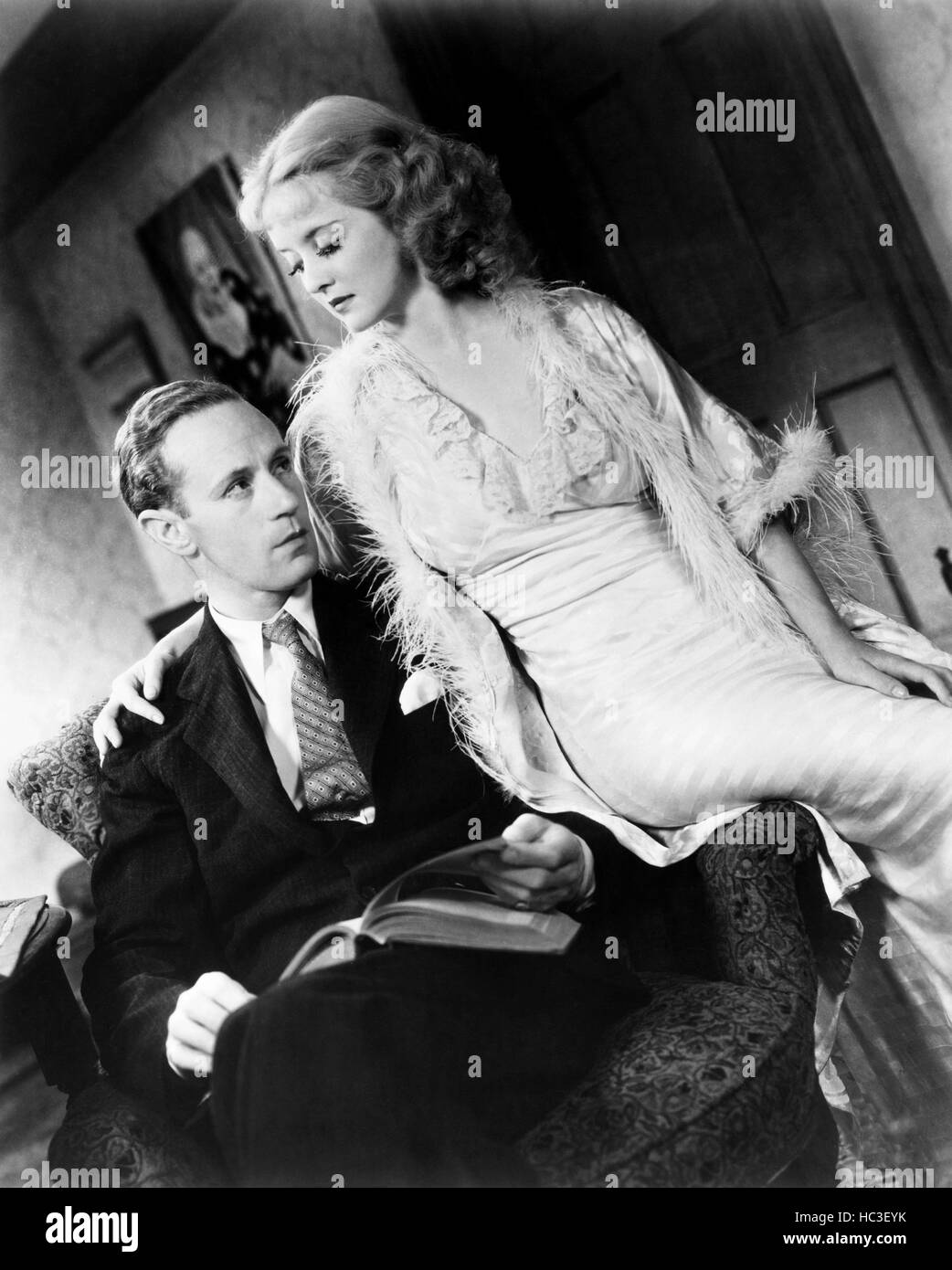 OF HUMAN BONDAGE, from left, Leslie Howard, Bette Davis, 1934 Stock ...
