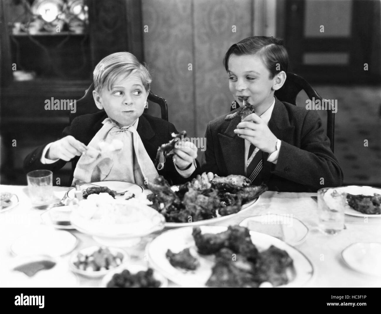 OFFICER 13, from left: Mickey Rooney, Jackie Searl, 1932 Stock Photo ...