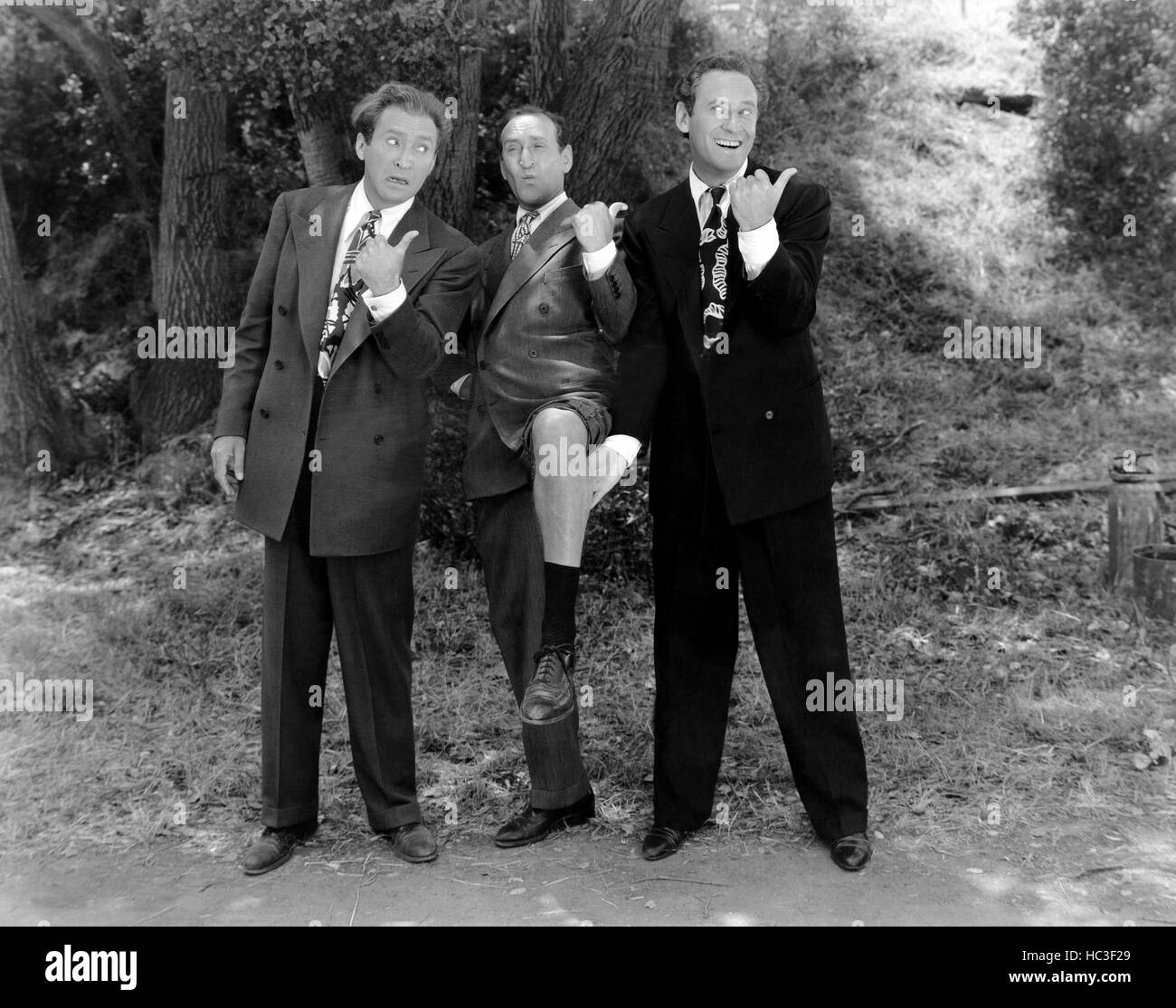 OFF THE BEATEN TRACK, (aka BEHIND THE EIGHT BALL), Harry Ritz, Jimmy ...