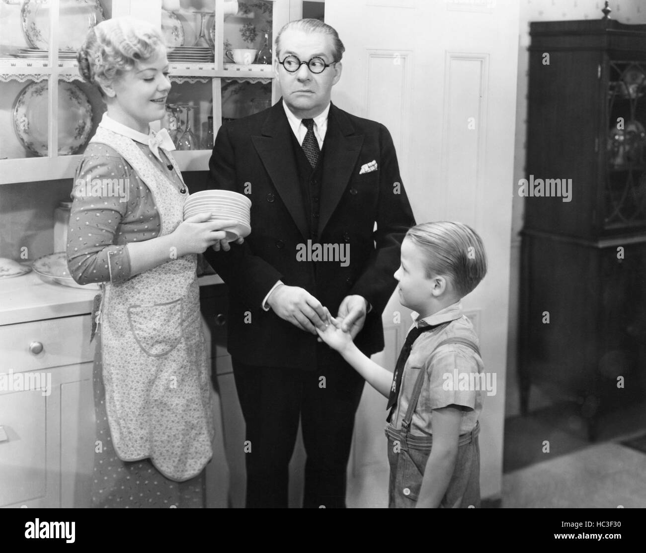OFF TO THE RACES, from left: Spring Byington, Jed Prouty, Billy Mahan ...