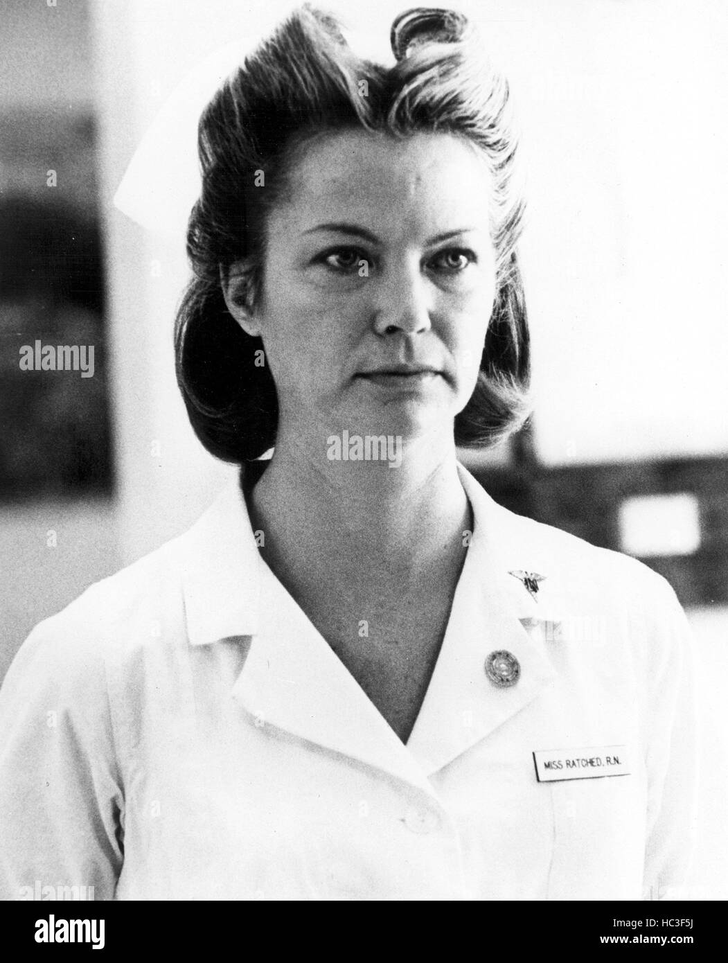 ONE FLEW OVER THE CUCKOO'S NEST 1975, Louise Fletcher as Nurse Ratchet ...