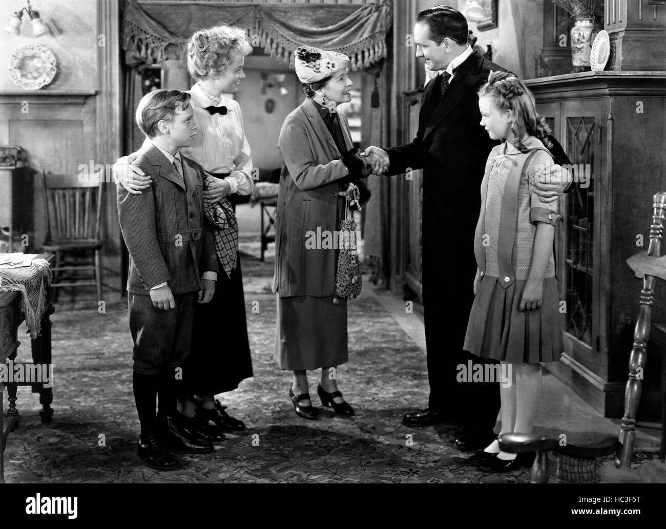 ONE FOOT IN HEAVEN, from left, Peter Caldwell, Martha Scott, Virginia ...