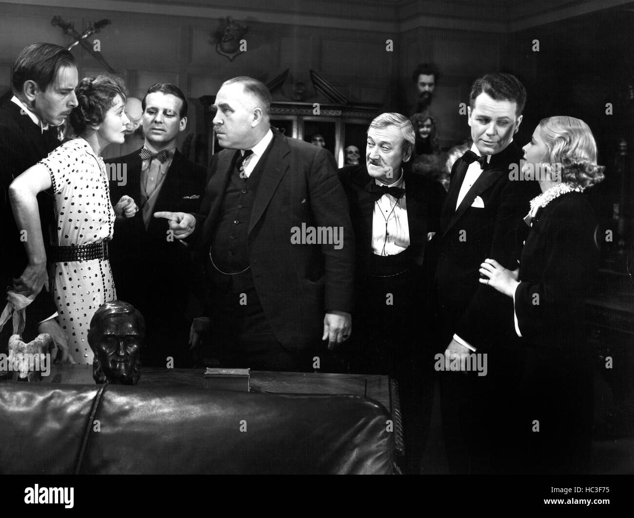 ONE FRIGHTENED NIGHT, Arthur Hohl, Hedda Hopper, Wallace Ford, Fred ...