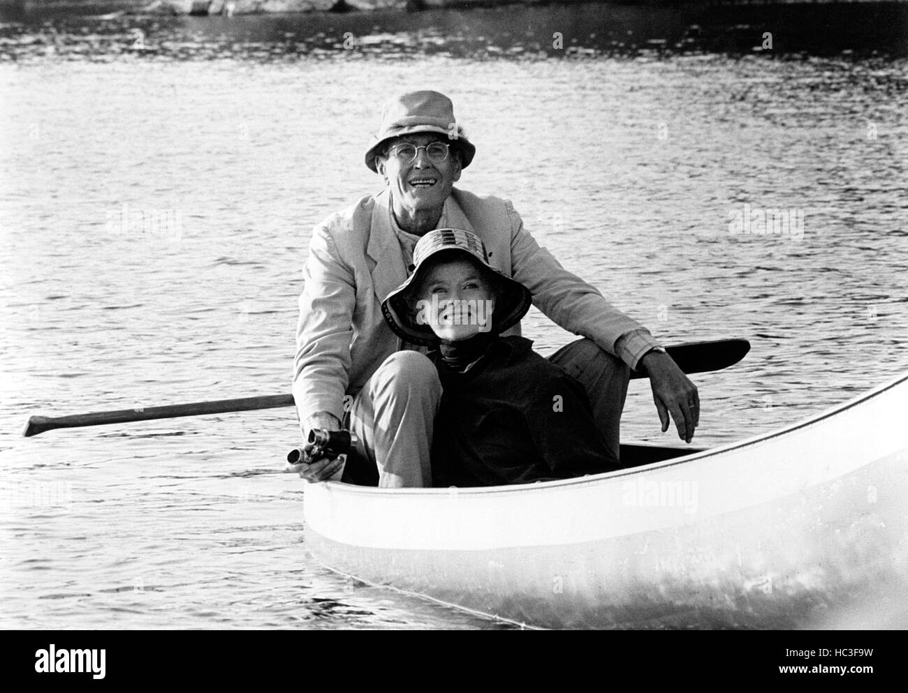 ON GOLDEN POND, Katharine Hepburn, Henry Fonda, 1981. © Universal ...