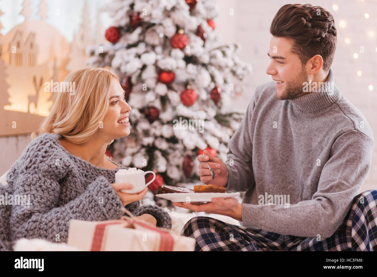 Happy man having tasty hi-res stock photography and images - Alamy