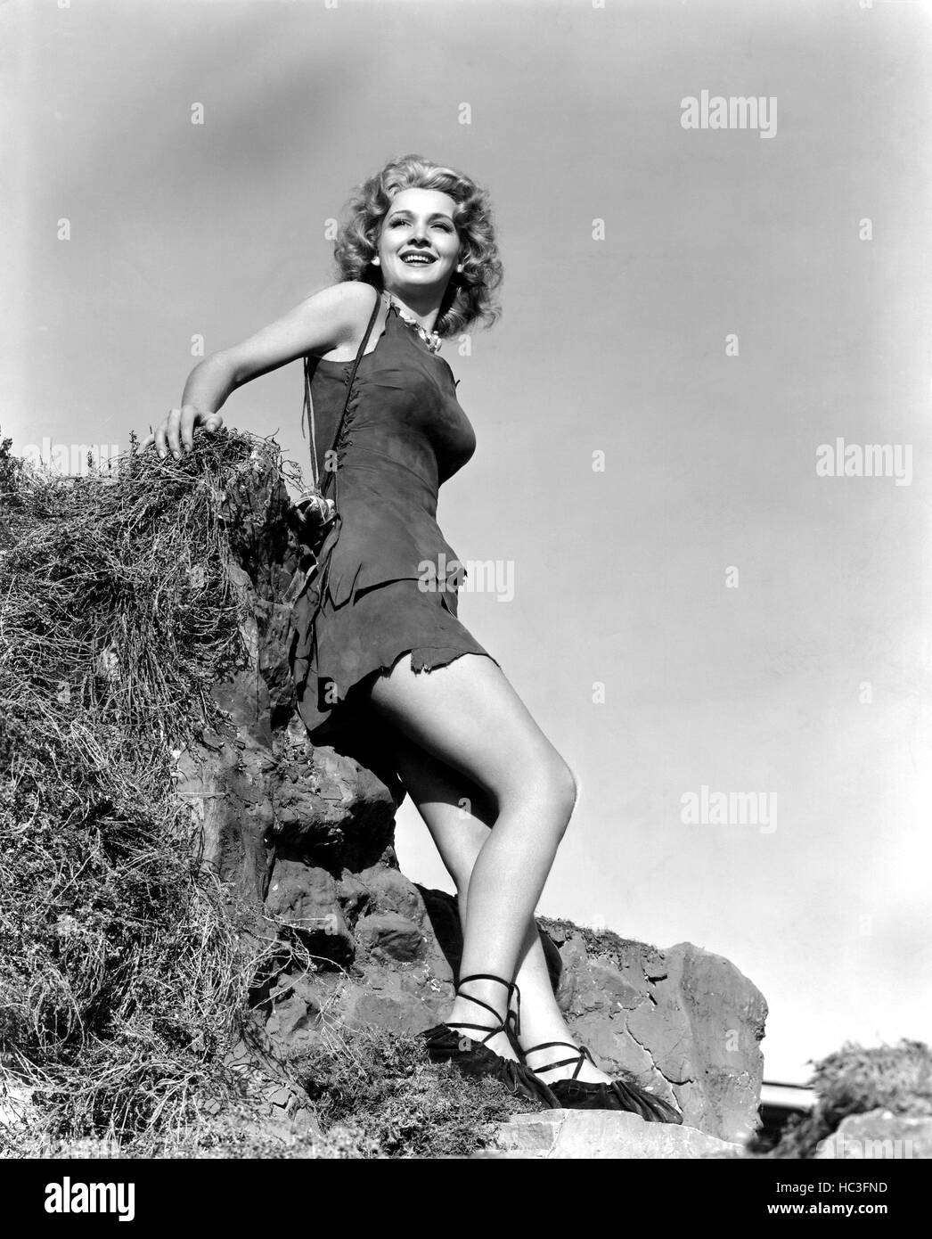 ONE MILLION B.C., Carole Landis, 1940 Stock Photo - Alamy