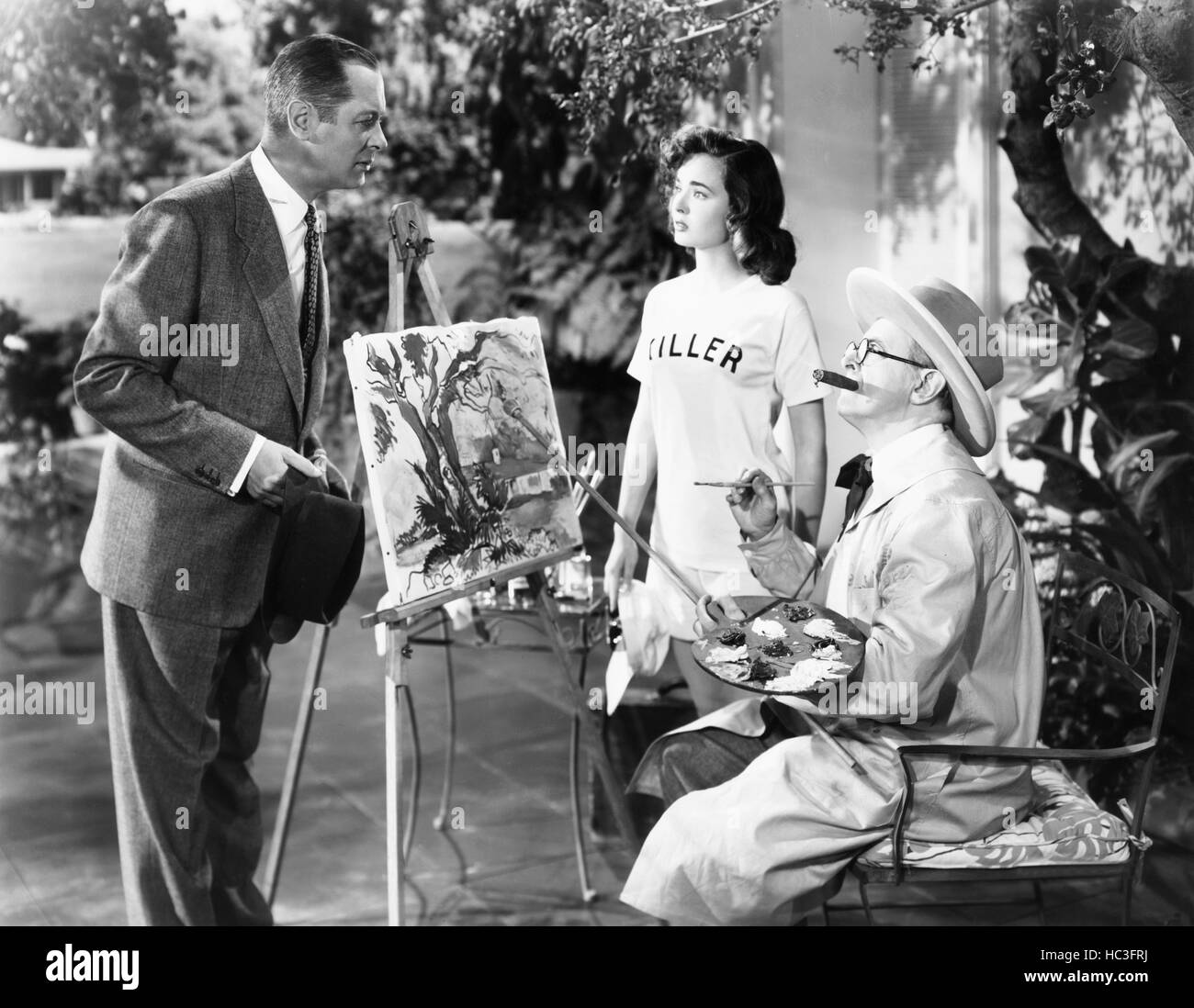 ONCE MORE, MY DARLING, from left, Robert Montgomery, Ann Blyth, Taylor ...