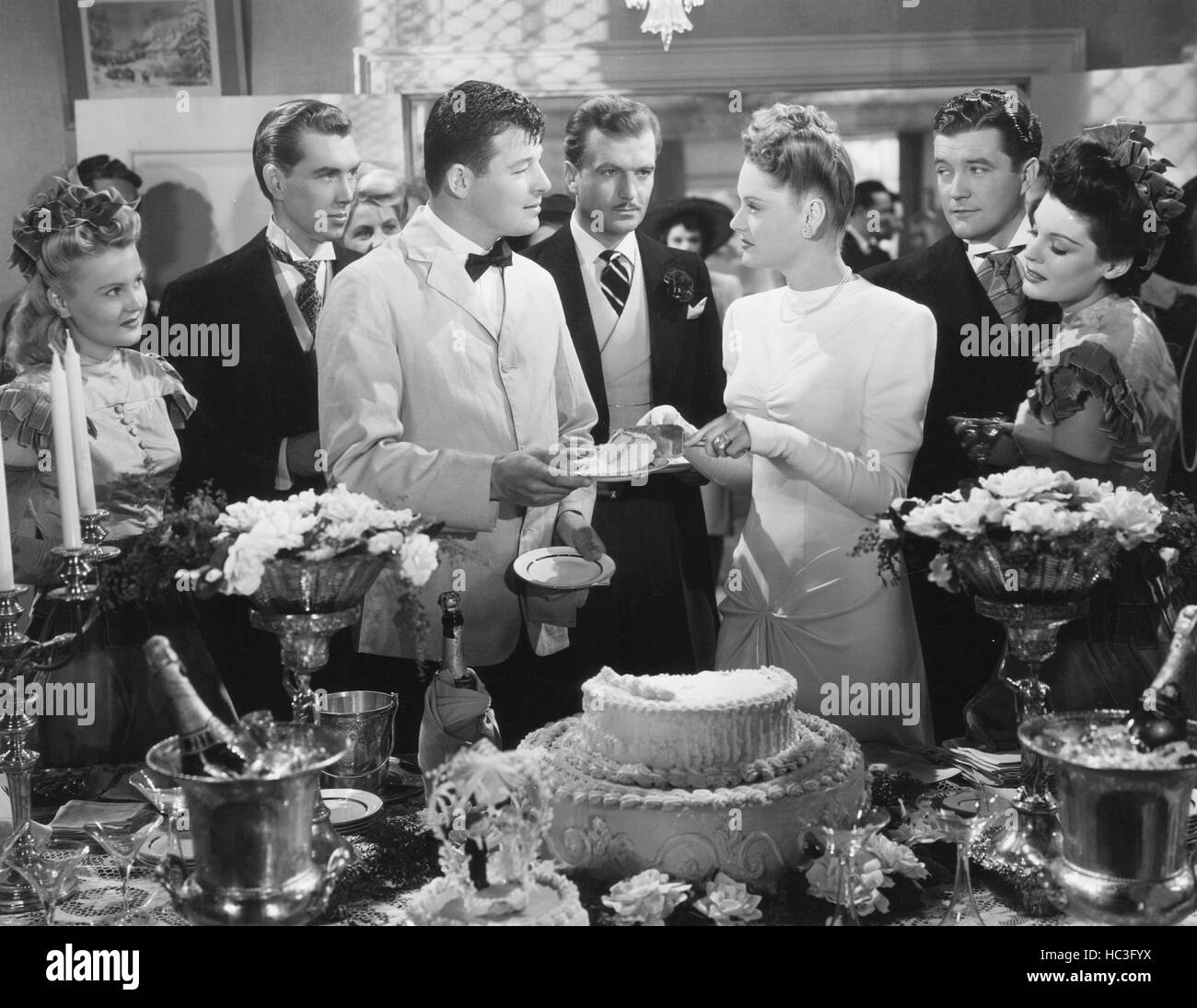 ONE MORE TOMORROW, from left, Juanita Stark, Robert Hutton, Jack Carson ...