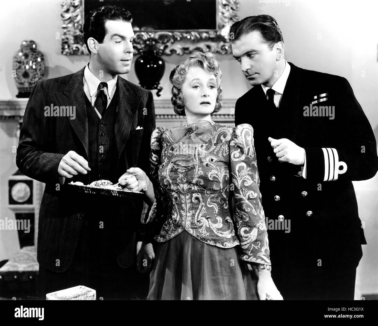 ONE NIGHT IN LISBON, from left, Fred MacMurray, Billie Burke, John ...