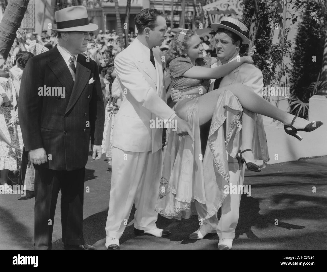 ONE NIGHT IN THE TROPICS, standing from left: William Frawley, Bud ...