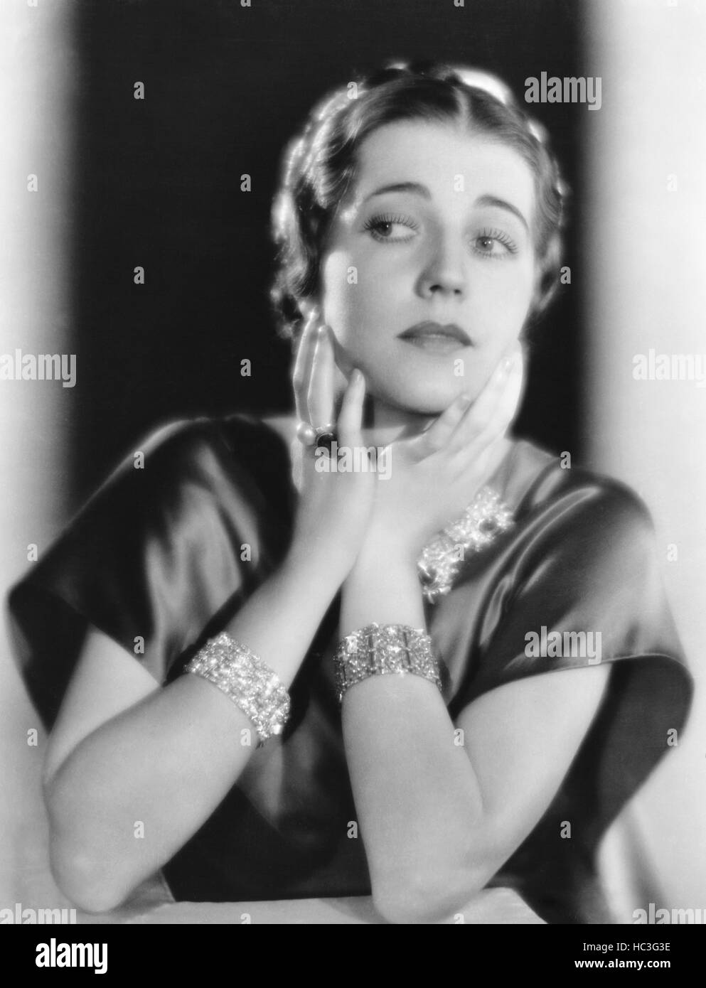 ONE NIGHT OF LOVE, Mona Barrie, 1934 Stock Photo - Alamy