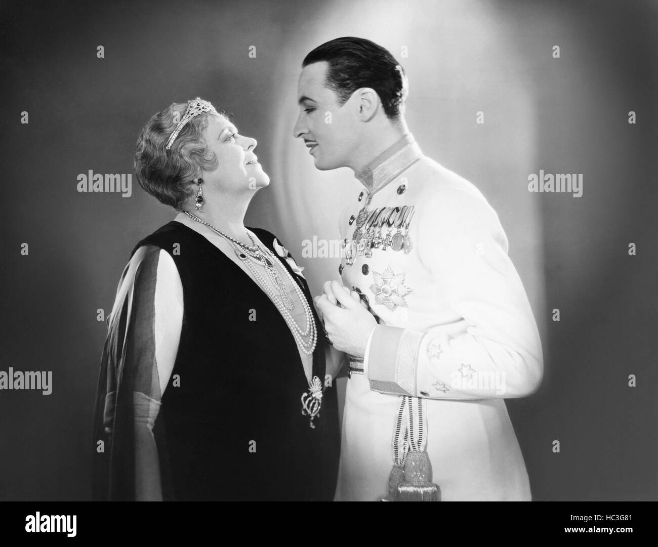 ONE ROMANTIC NIGHT, from left, Marie Dressler, Rod La Rocque, 1930 ...