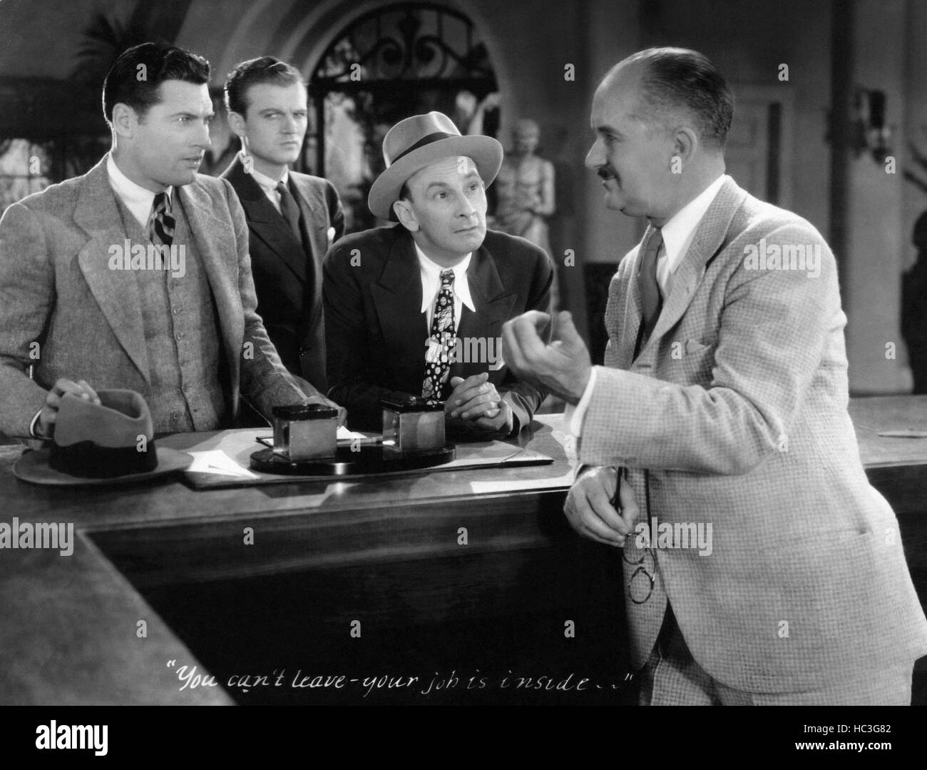 ONLY SAPS WORK, from left: Richard Arlen, Anderson Lawler, Leon Errol, 1930 Stock Photo - Alamy