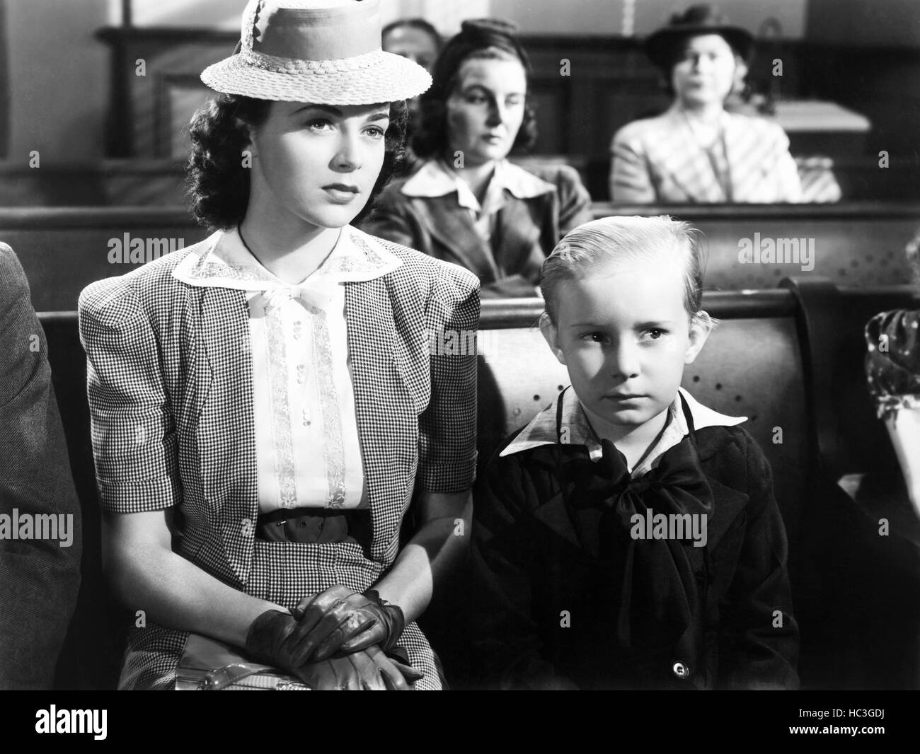 ON THEIR OWN, from left, Marguerite Chapman, Billy Mahan, 1940, ©20th ...