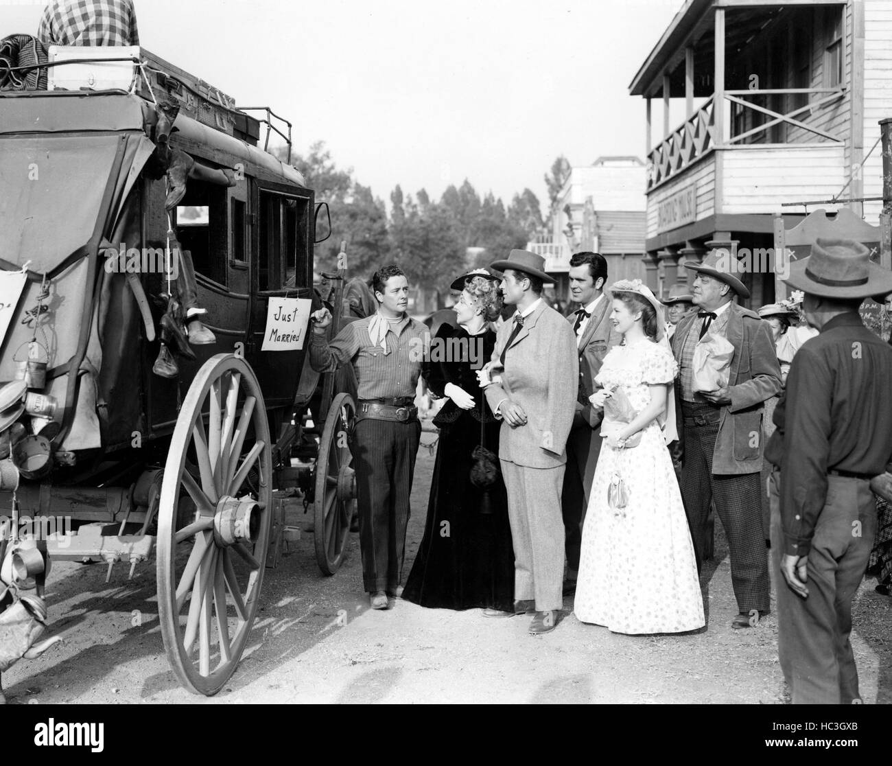 OVERLAND TELEGRAPH, Tim Holt, Mari Blanchard, Cliff Clark, Gail Davis ...
