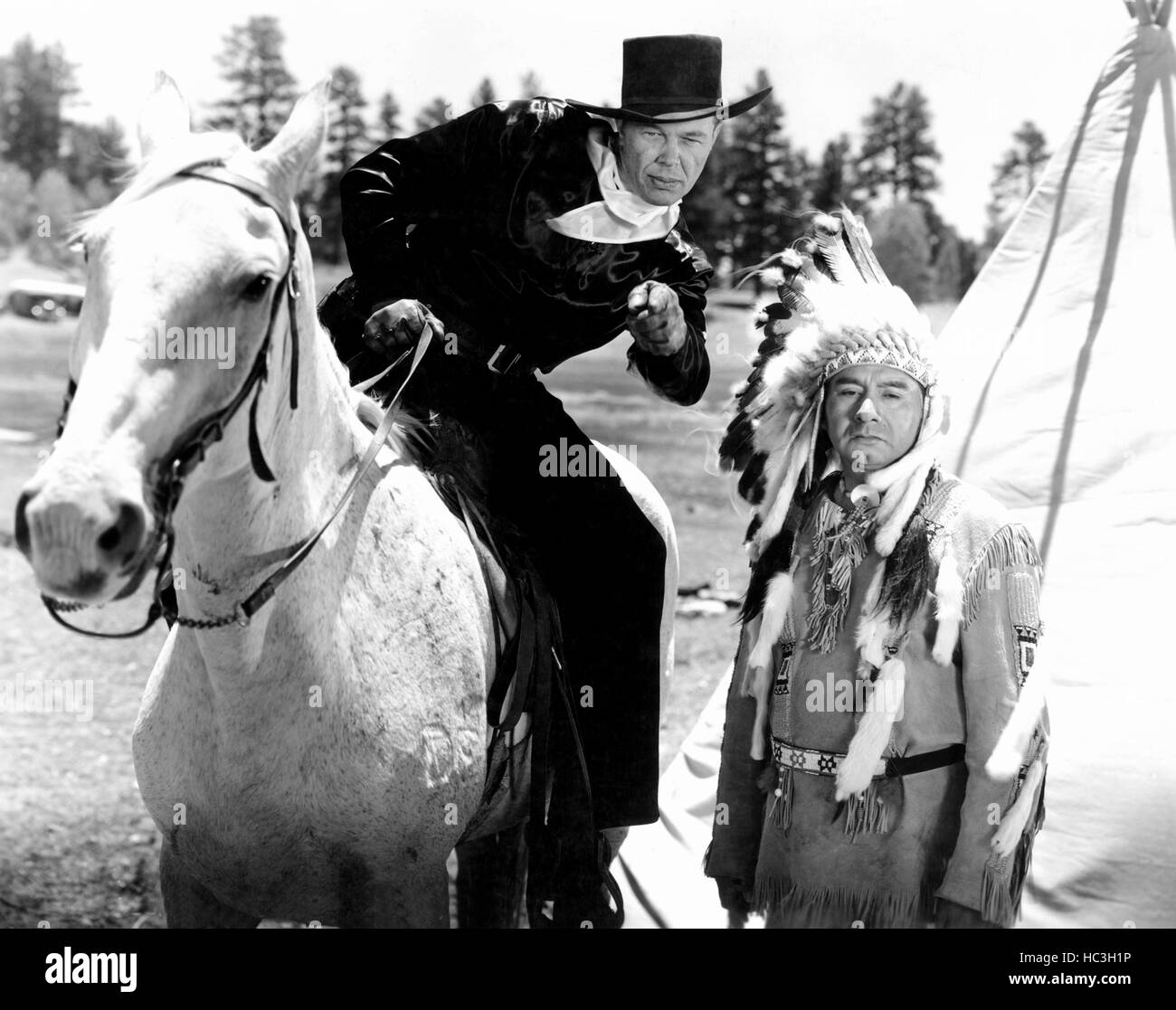 OVERLAND WITH KIT CARSON, from left: Dick Curtis, Lester Dorr, 1939 Stock Photo - Alamy