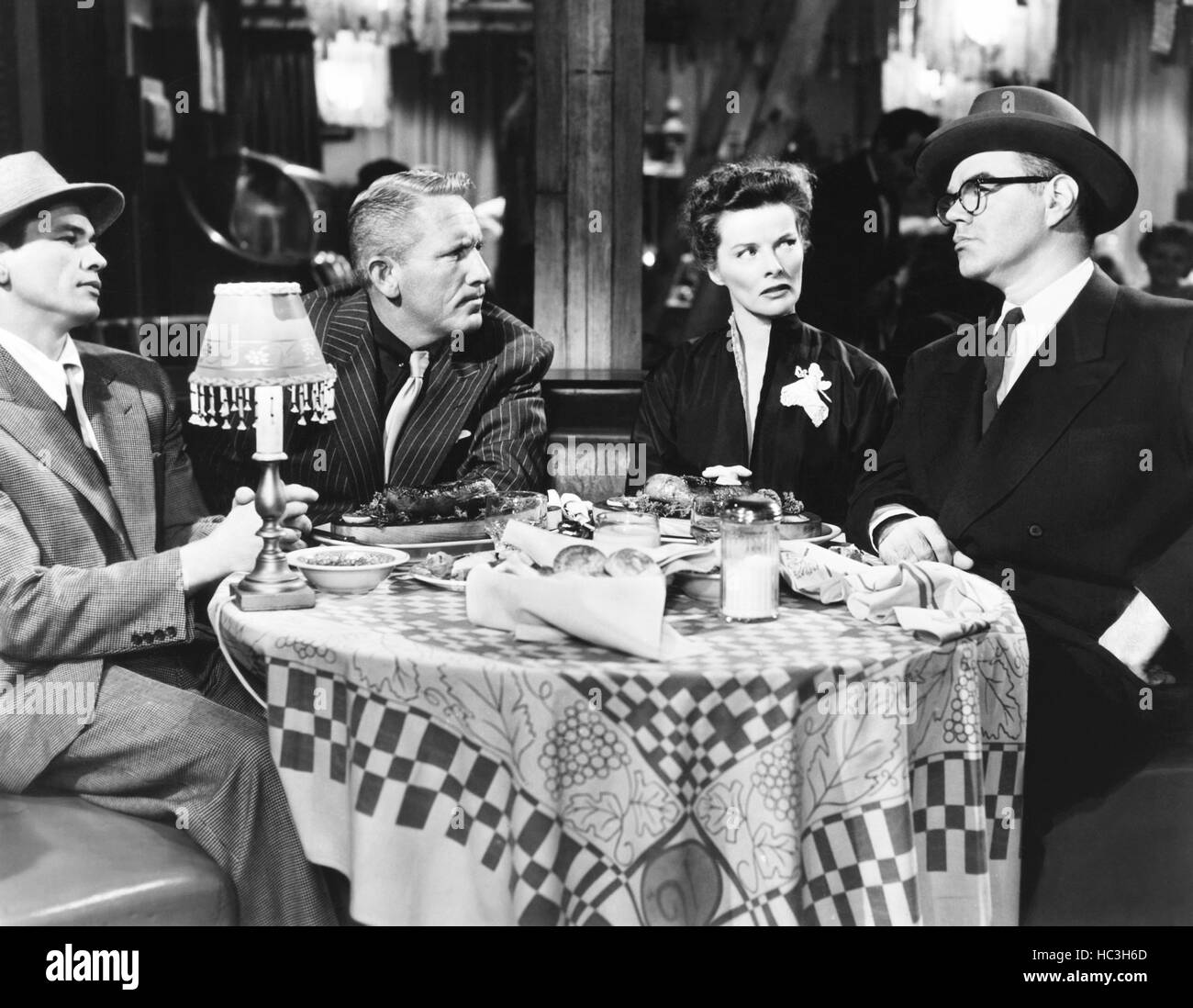PAT AND MIKE, from left: Charles Bronson, Spencer Tracy, Katharine ...