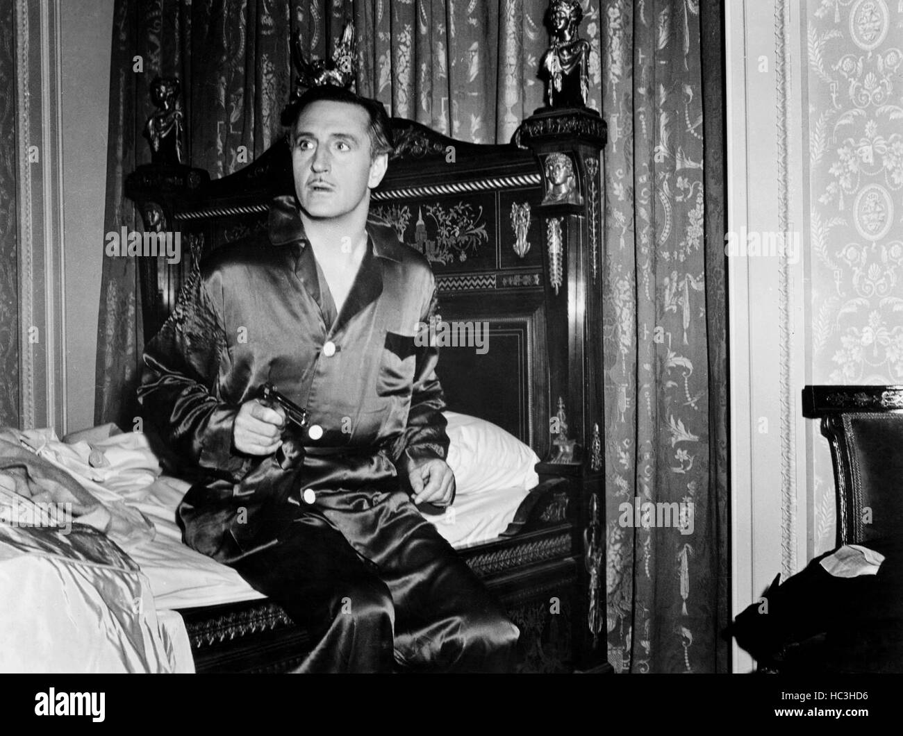 PARIS BOMBSHELL, (aka PARIS CALLING), Basil Rathbone, 1941 Stock Photo ...