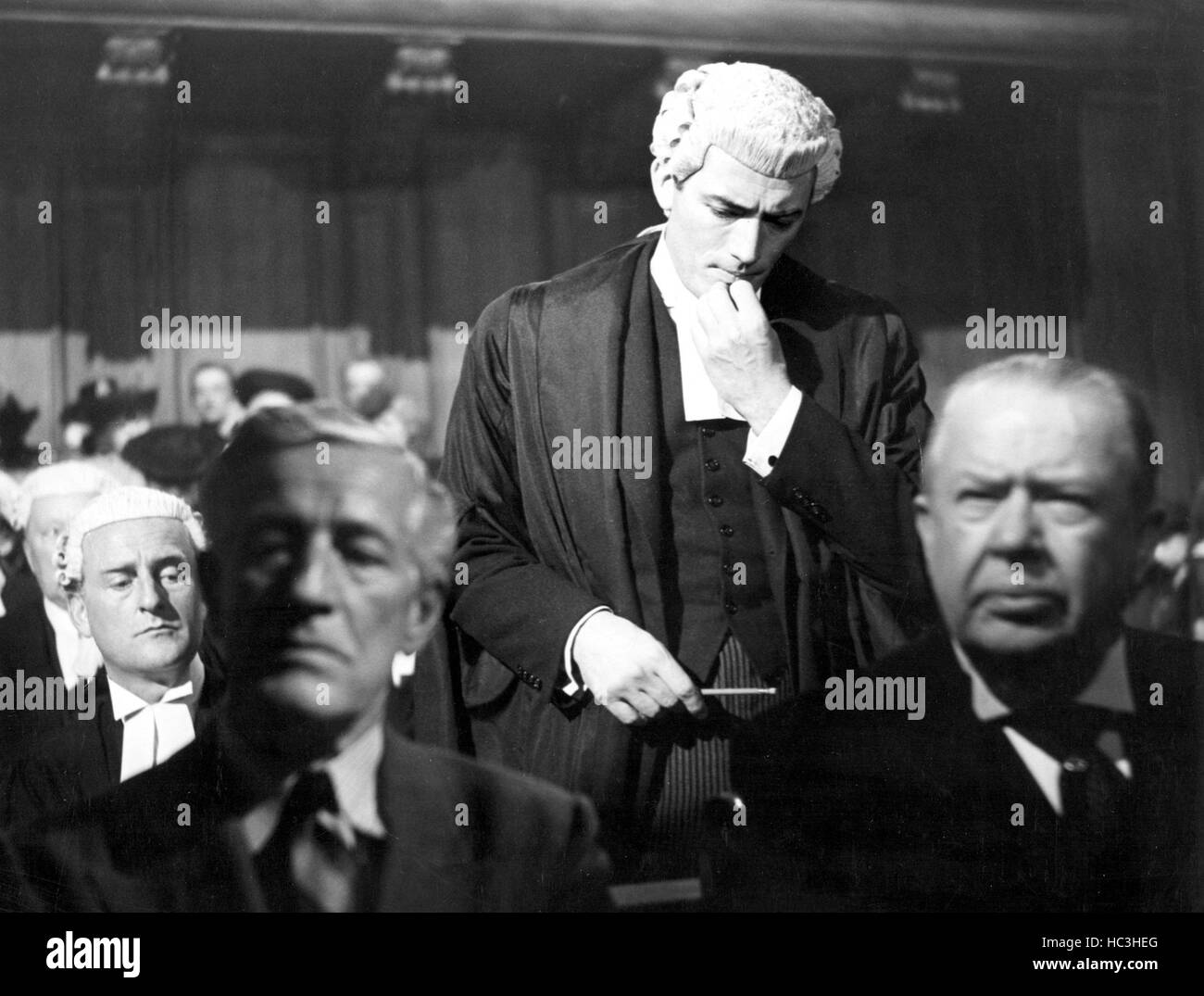 THE PARADINE CASE, Gregory Peck, Charles Coburn, 1947 Stock Photo - Alamy