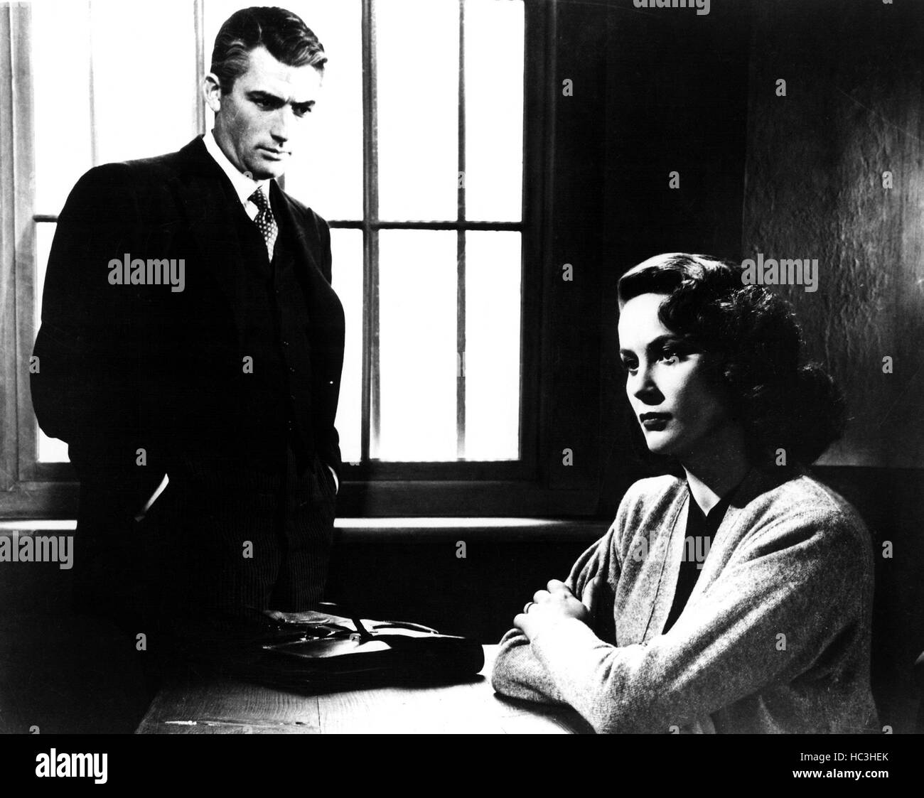 THE PARADINE CASE, Gregory Peck, Alida Valli, 1947 Stock Photo - Alamy