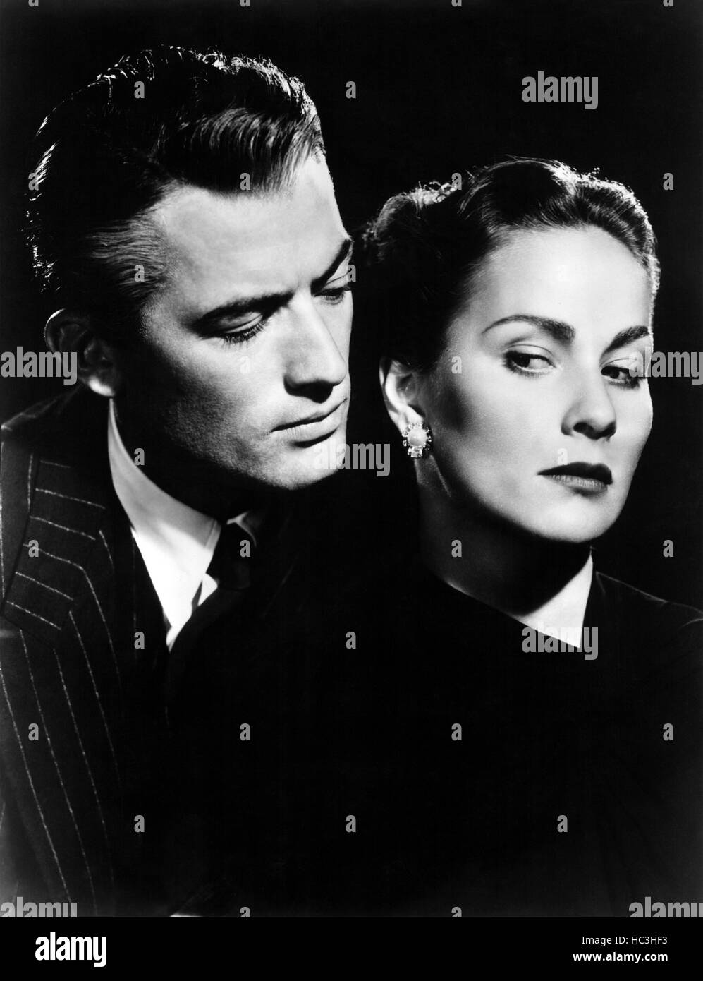 THE PARADINE CASE, Gregory Peck, Alida Valli, 1947 Stock Photo - Alamy