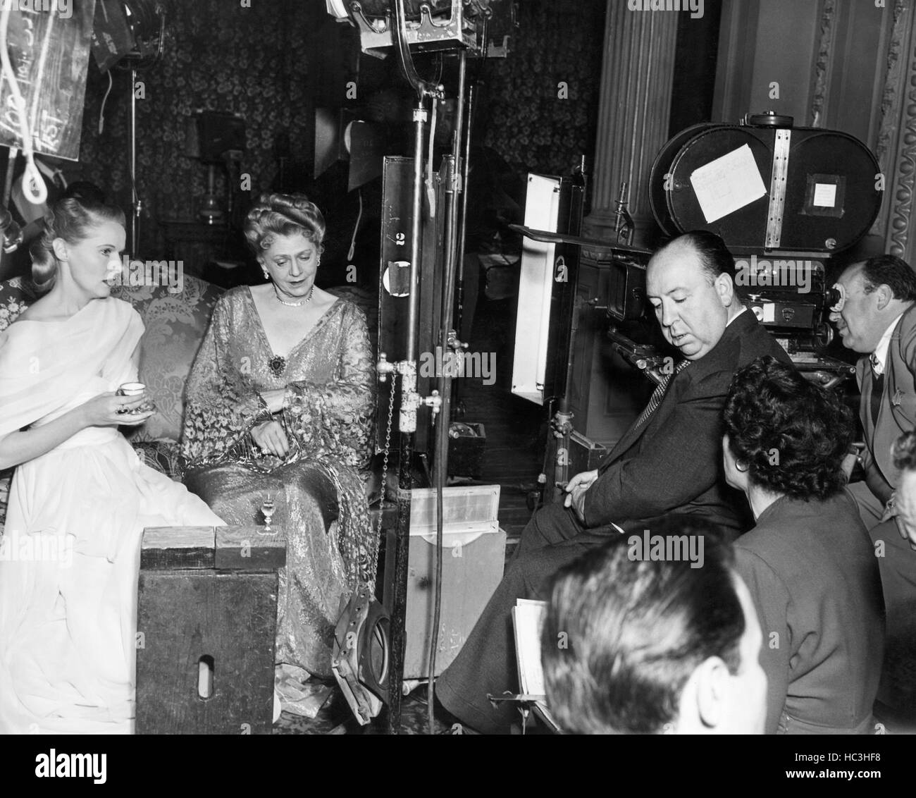 THE PARADINE CASE, Ann Todd, Ethel Barrymore, director Alfred Hitchcock ...