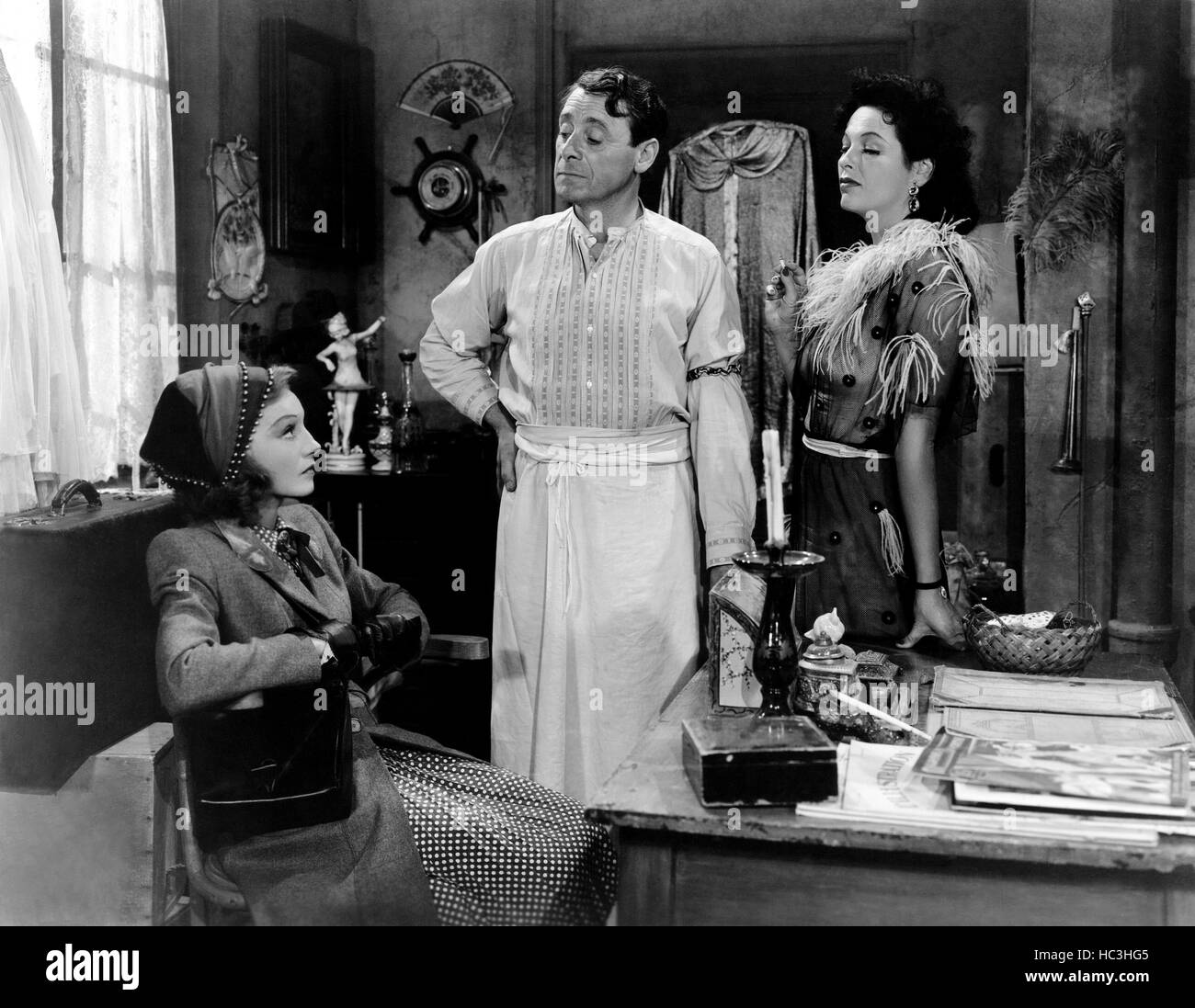 PARIS CALLING, from left, Elisabeth Bergner, Eduardo Ciannelli, Gale ...