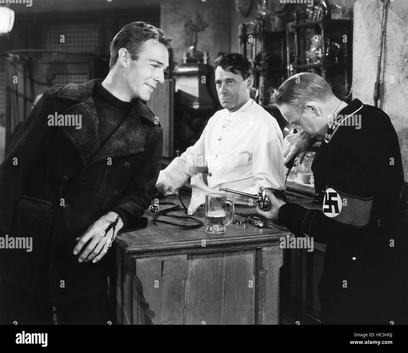 PARIS CALLING, from left, Randolph Scott, Eduardo Ciannelli, Charles ...
