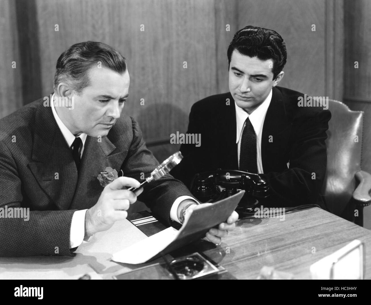 THE PANTHER'S CLAW, Sidney Blackmer, Rick Vallin, 1942 Stock Photo - Alamy