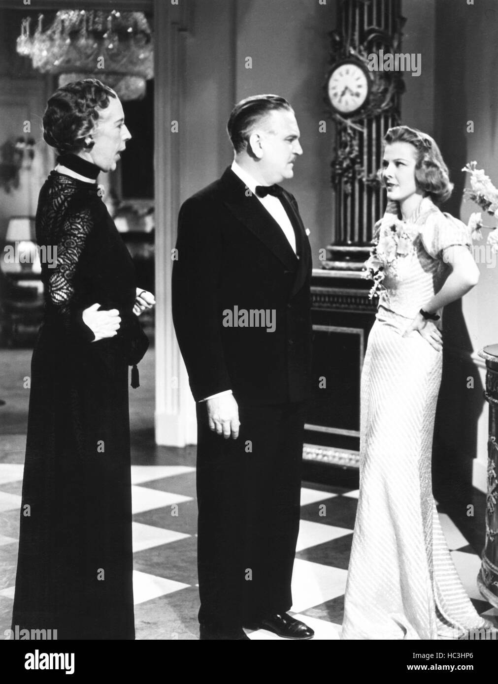 PARADISE FOR THREE, from left: Edna May Oliver, Frank Morgan, Florence ...