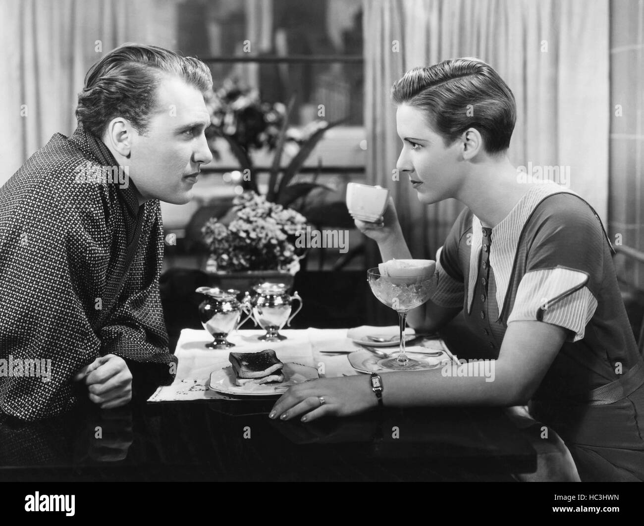 PAROLE GIRL, from left: Ralph Bellamy, Mae Clarke, 1933 Stock Photo - Alamy