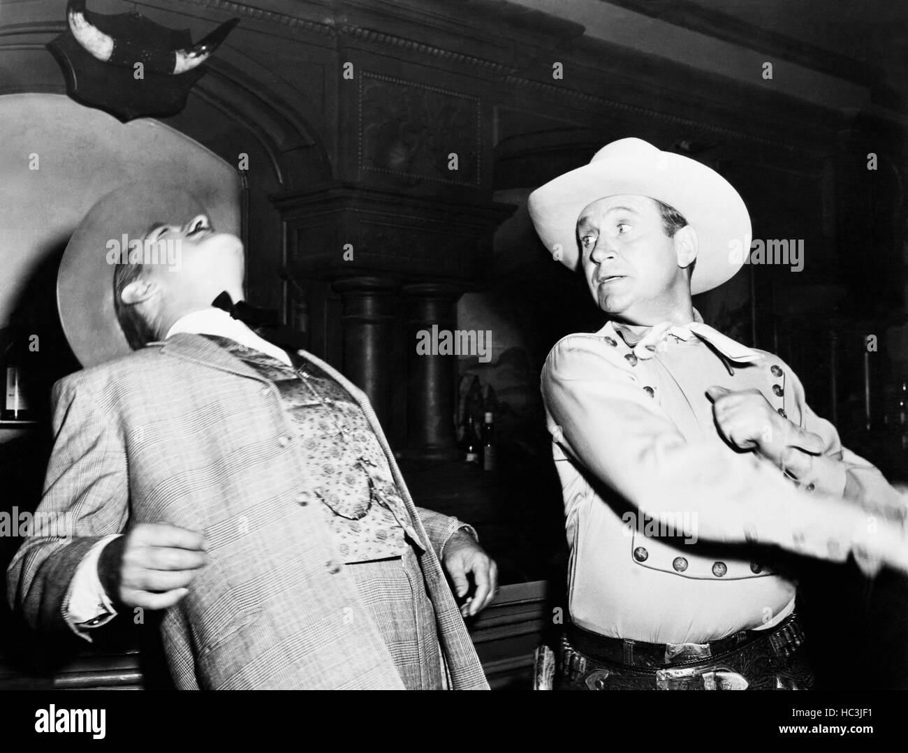PACK TRAIN, second from left: Gene Autry, 1953 Stock Photo - Alamy