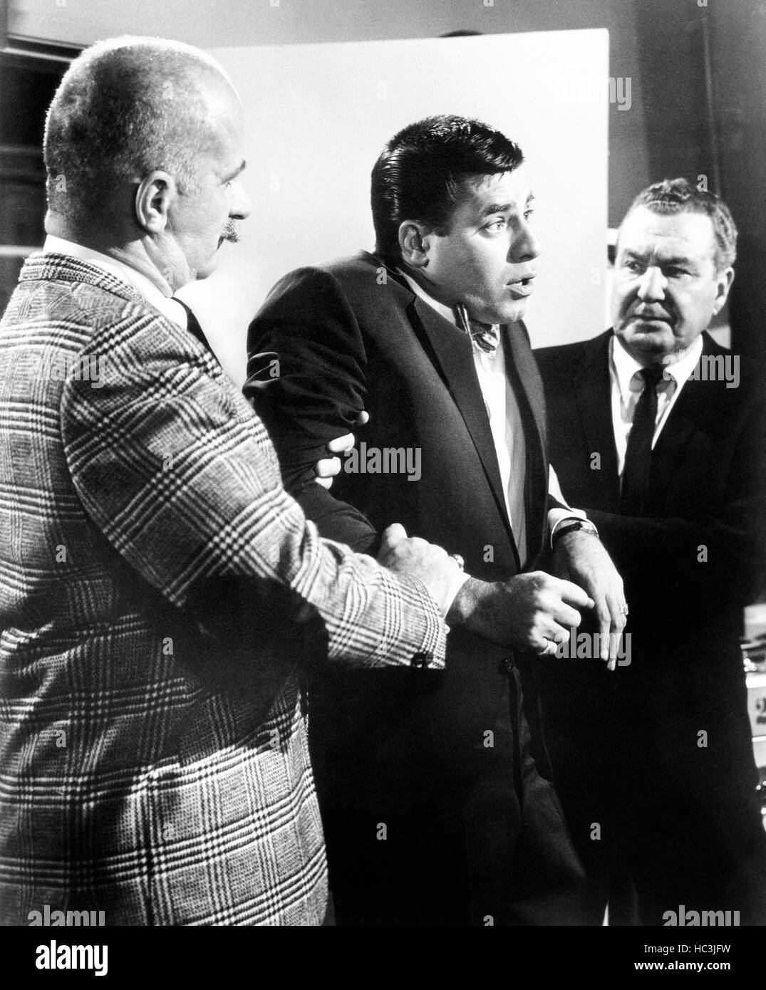 THE PATSY, from left: Keenan Wynn, Jerry Lewis, Phil Harris, 1964 Stock ...