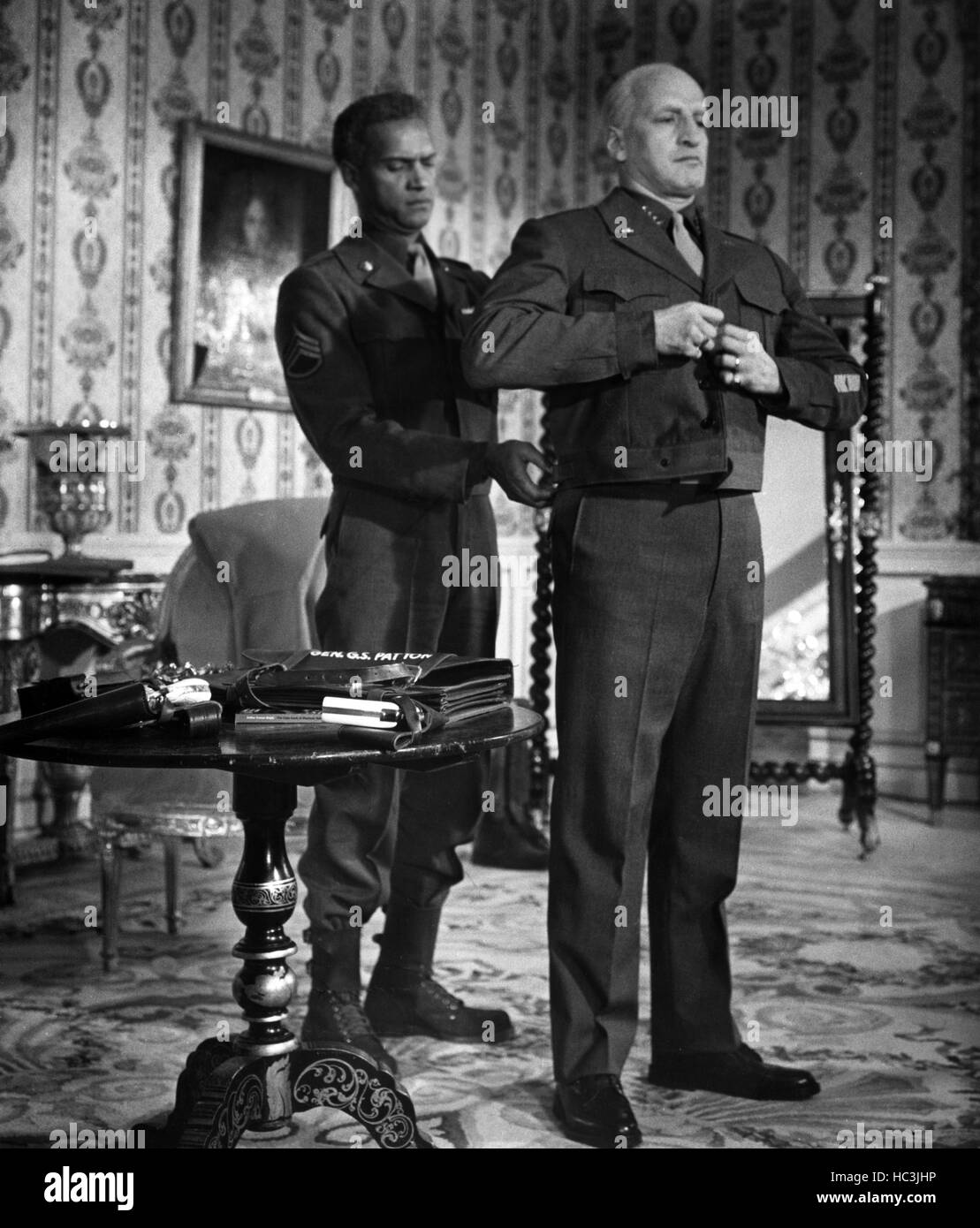 PATTON, from left: James Edwards, George C. Scott, 1970, TM and ...