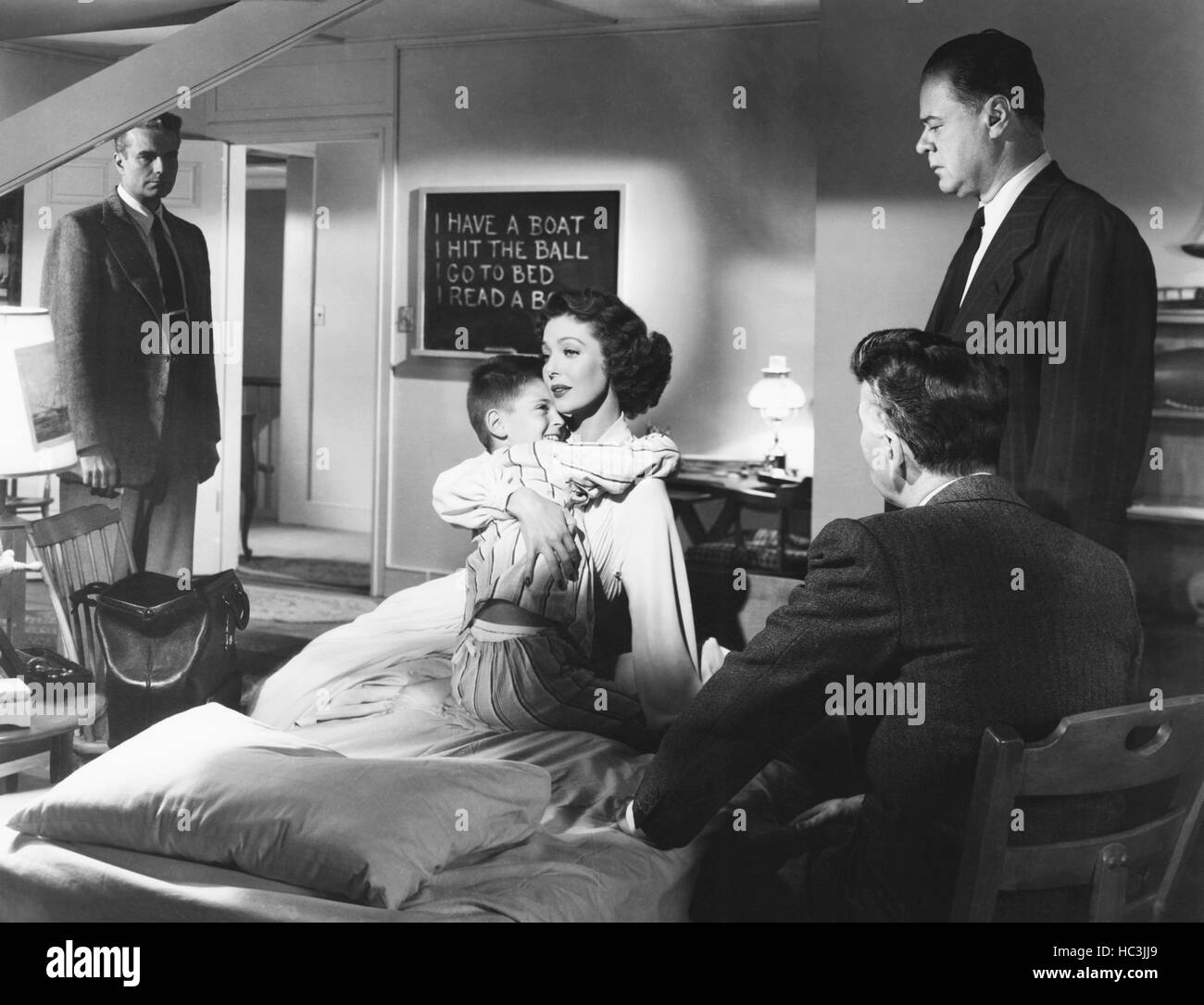 PAULA, Kent Smith (left), embracing from left: Tommy Rettig, Loretta ...