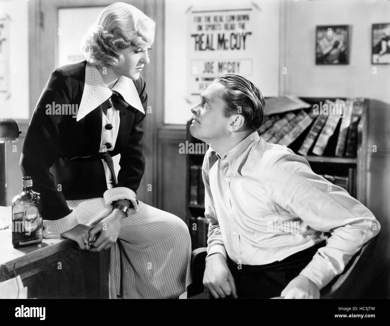 THE PAYOFF, from left: Patricia Ellis, James Dunn, 1935 Stock Photo - Alamy