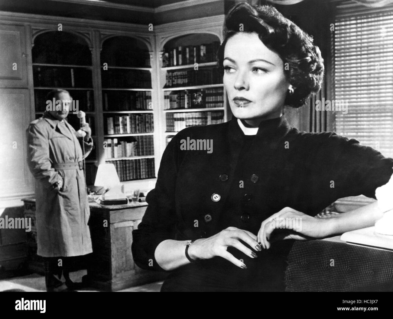 PERSONAL AFFAIR, Walter Fitzgerald, Gene Tierney, 1953 Stock Photo - Alamy