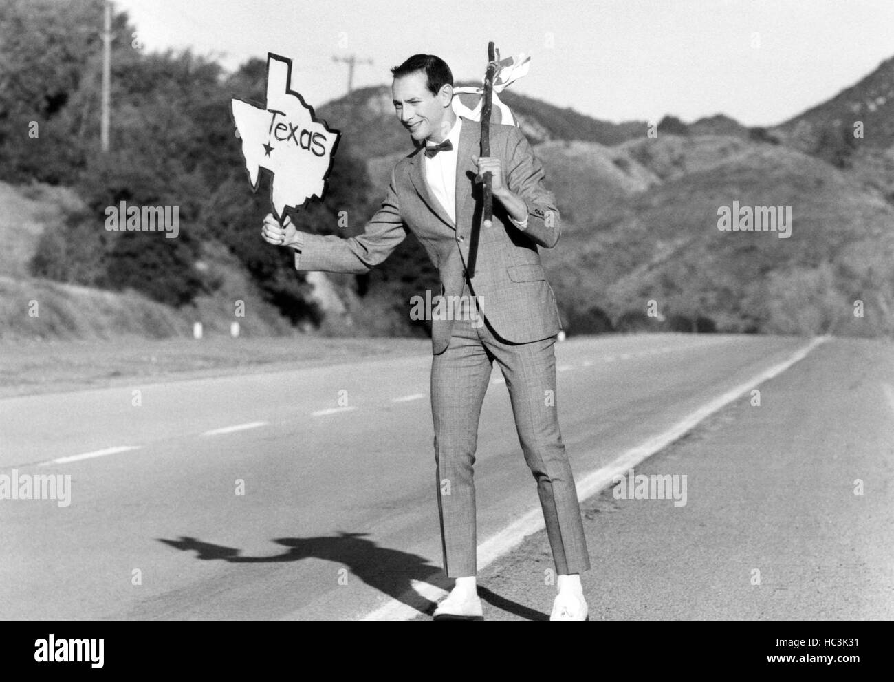 PEE-WEE'S BIG ADVENTURE, Paul Reubens, 1985. ©Warner Brothers/courtesy ...