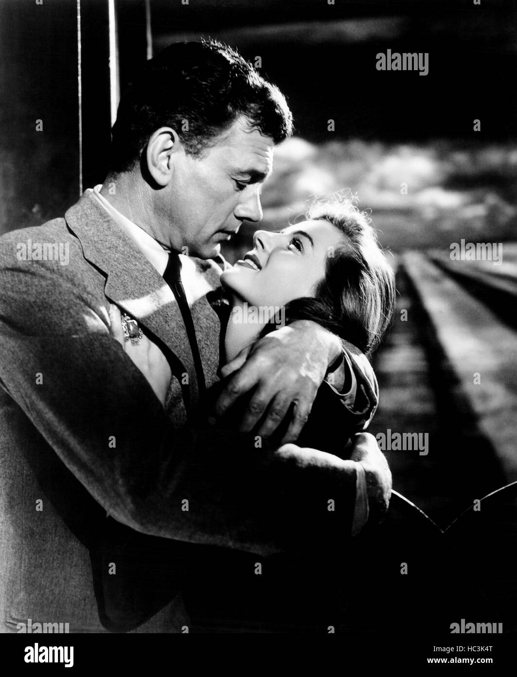 PEKING EXPRESS, from left, Joseph Cotten, Corinne Calvet, 1951 Stock ...