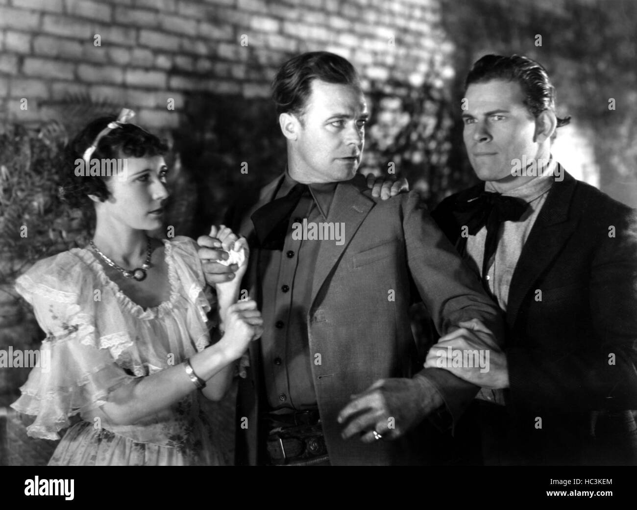 THE PECOS KID, left: Ruth Findlay, far right: Fred Kohler, Jr., 1935 ...